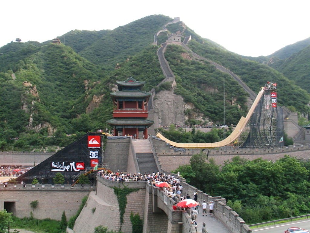 Danny Way Looks Back to His Most Iconic Great Wall Of China Mega Ramp Trick