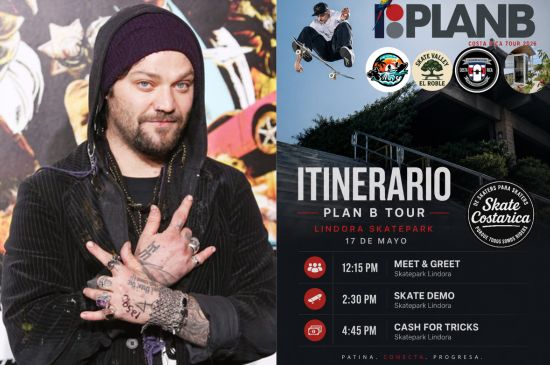 OG Pro Skateboarder Bam Margera to Pull up to Costa Rica For The Plan B ...