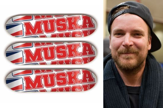Skate Legend Chad Muska Receives His New Pro Model Deck from Shorty's ...
