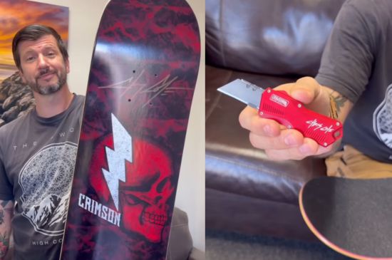 Get a Chance to Win Skate Legend Chris Cole’s Crimson Pro Board with ...