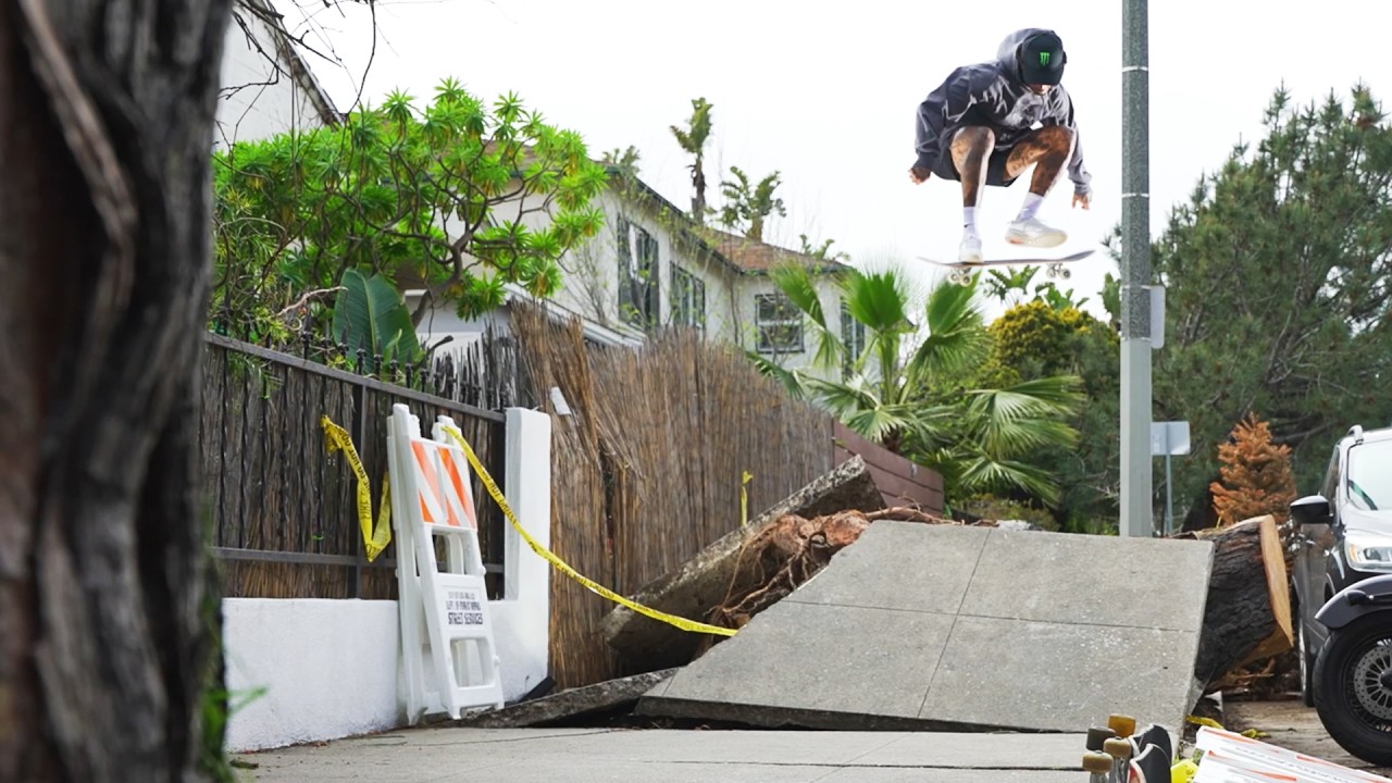 Stream Nyjah Huston's "Distress" Rough Cut Video Part