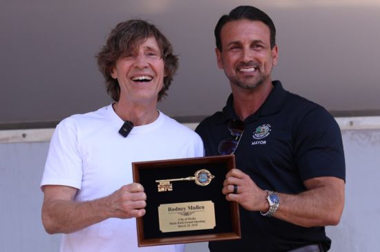 Skate Legend Rodney Mullen Receives Key to the City of Ocala After ...