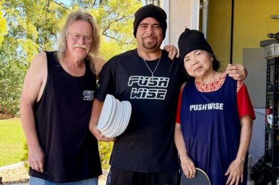 Samwise Sorter Builds PUSHWISE Skateboards with His Mom and Dad by His Side
